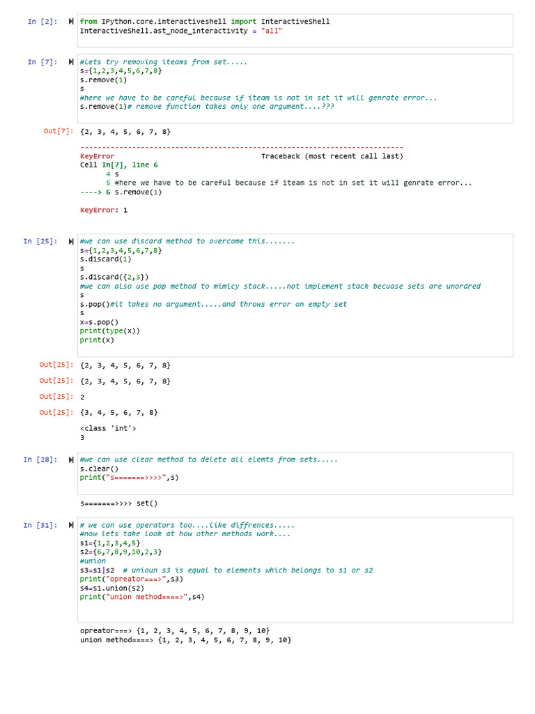 Set2py Jupyter Notebook Pdf Computer Programming