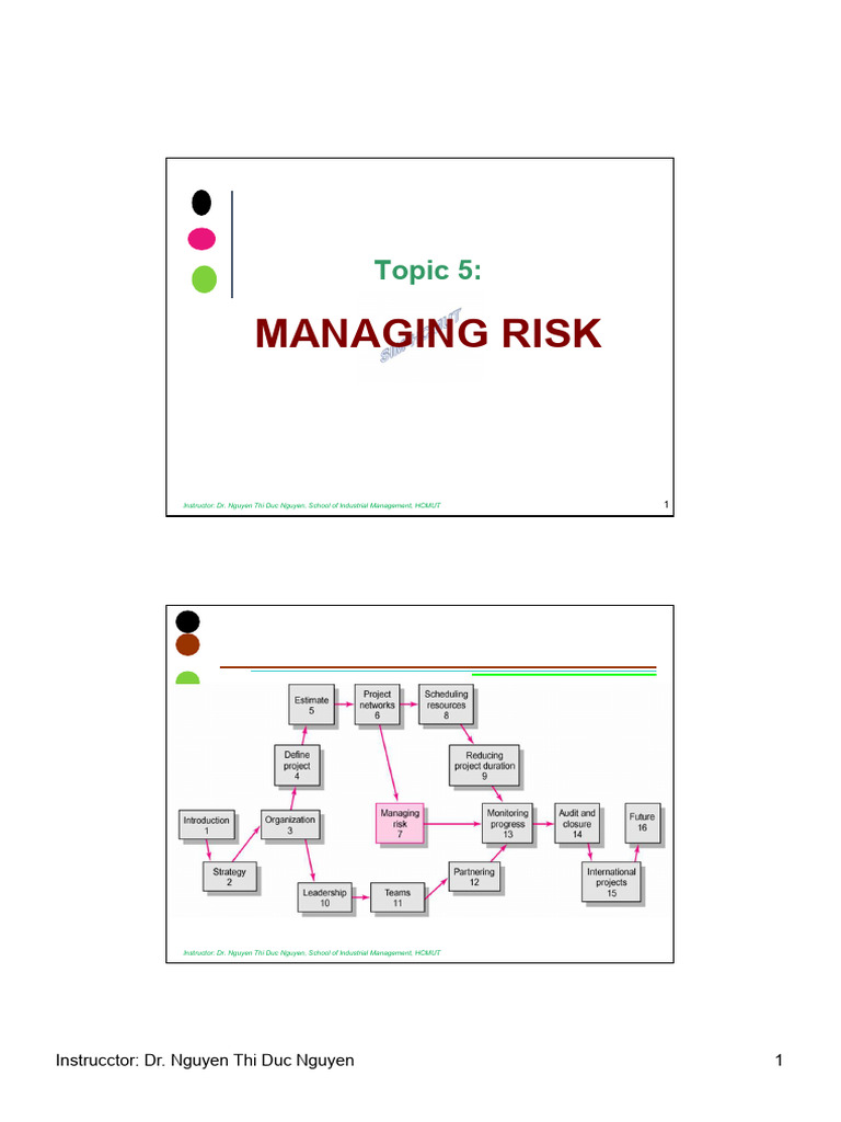 Managing Risk in Project Management | PDF | Risk | Standard Deviation
