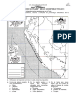 Mapa Mudo Peru Actividad | PDF