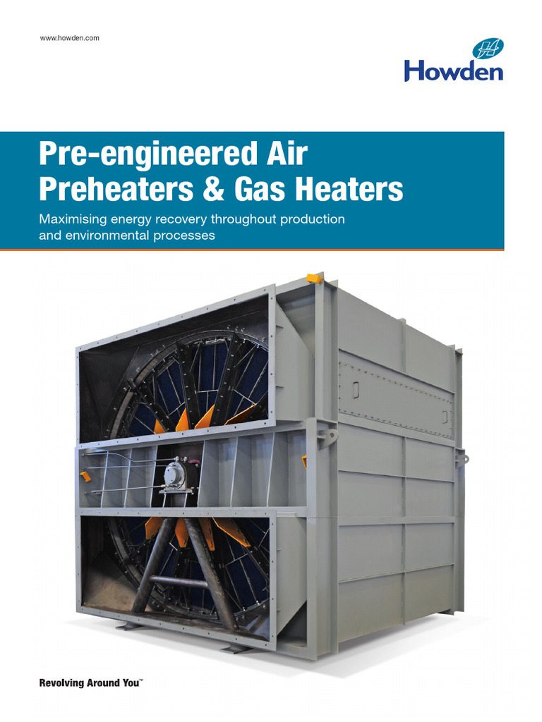 Howden's High-Efficiency Air Heaters | PDF | Efficient Energy Use | Oil ...