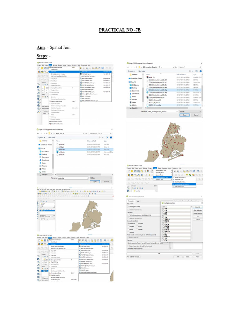 Gis Practical No 7b | PDF