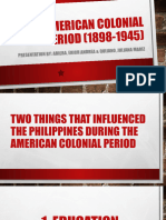 Post Colonial Period of The Philippines | PDF | Philippines | Colonialism
