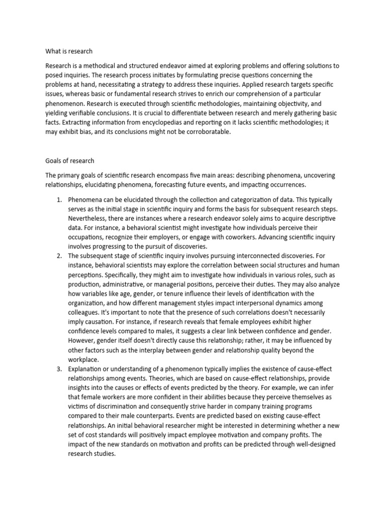 What Is Research | PDF | Validity (Statistics) | Sampling (Statistics)