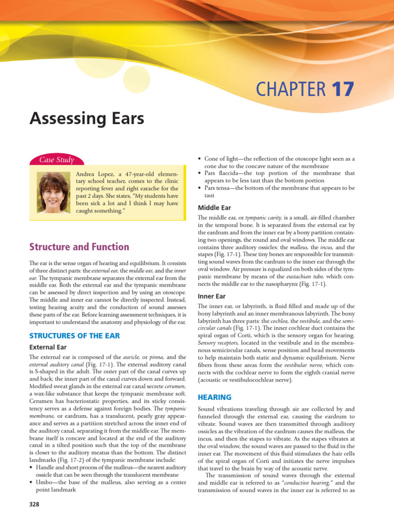5 Assessing Ears | Download Free PDF | Hearing Loss | Ear