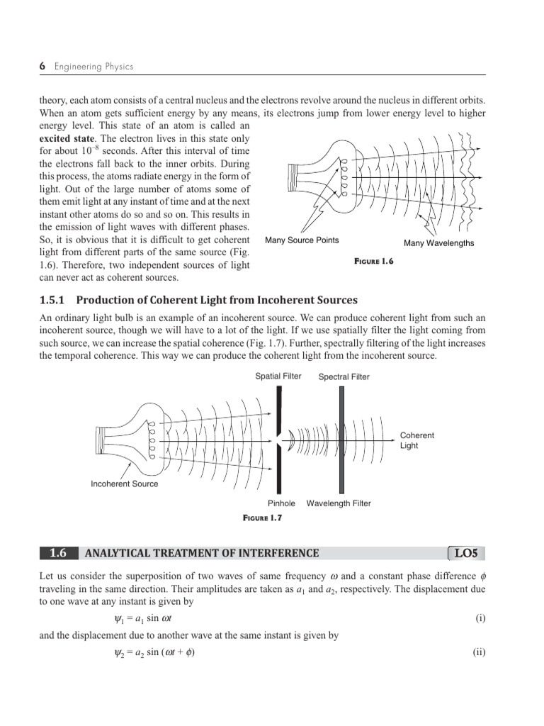 Coherent Light Production in Physics | PDF | Coherence (Physics) | Light