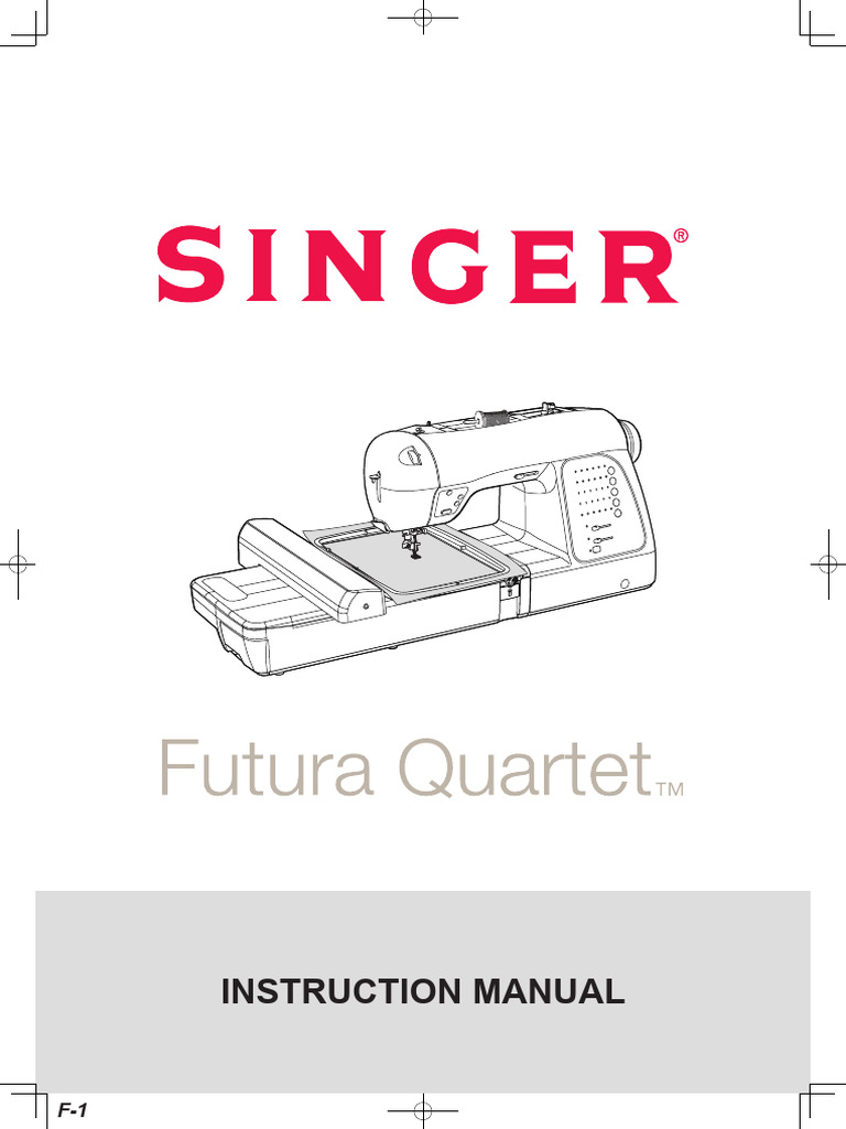 Singer Bloodthirsty Finger Breaker (Futura Quartet) Sewing Machine ...