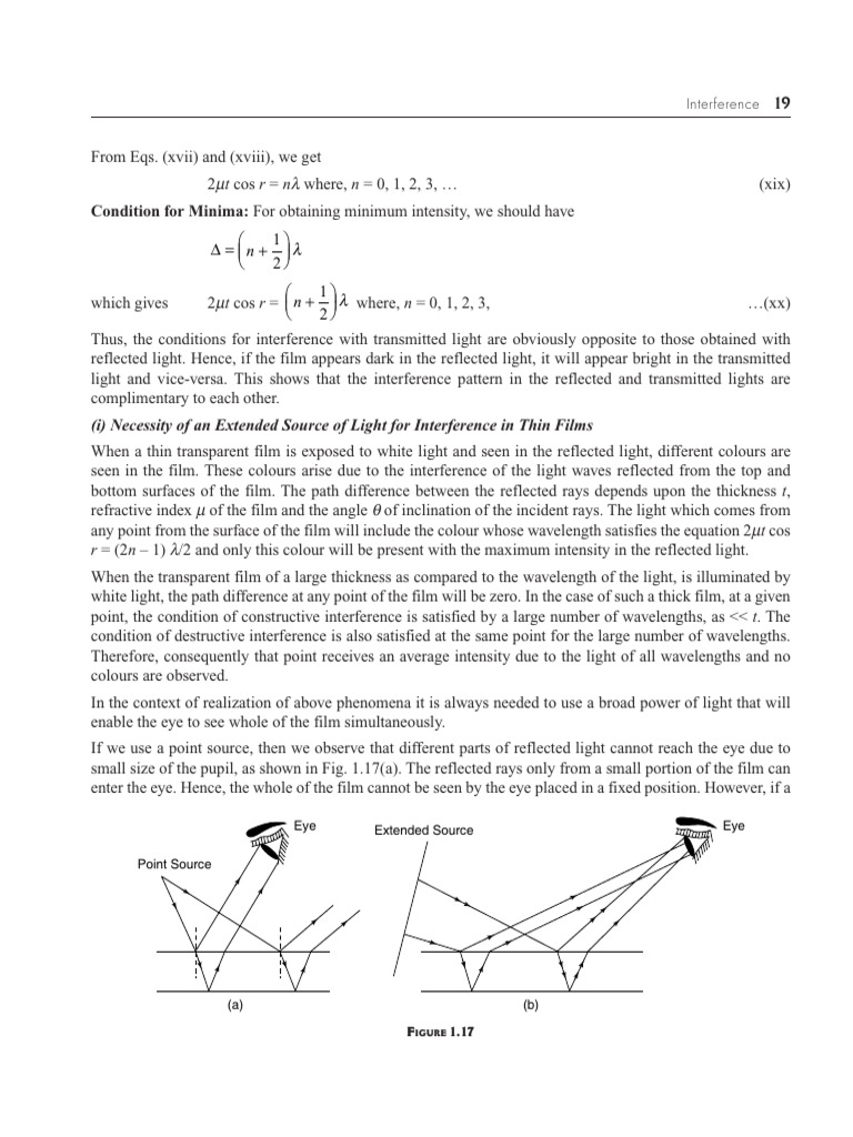 Interference Split (19 19) 20231105100344 | PDF | Light | Reflection ...