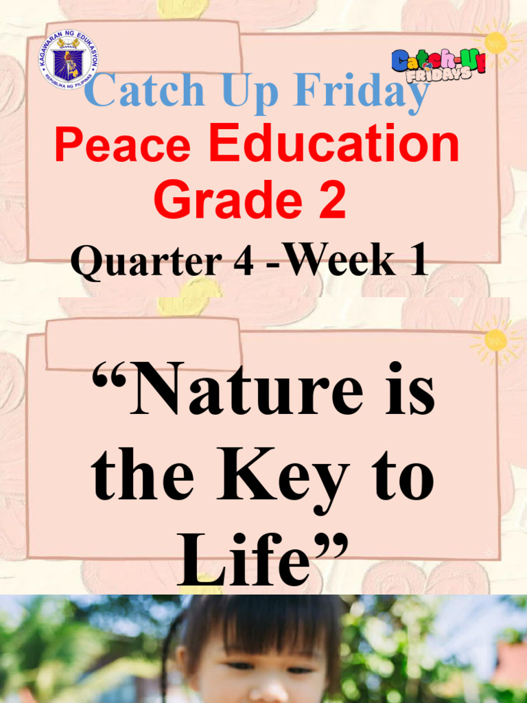 Peace 2 Week 1 Q4 | PDF | Energy Conservation | Waste