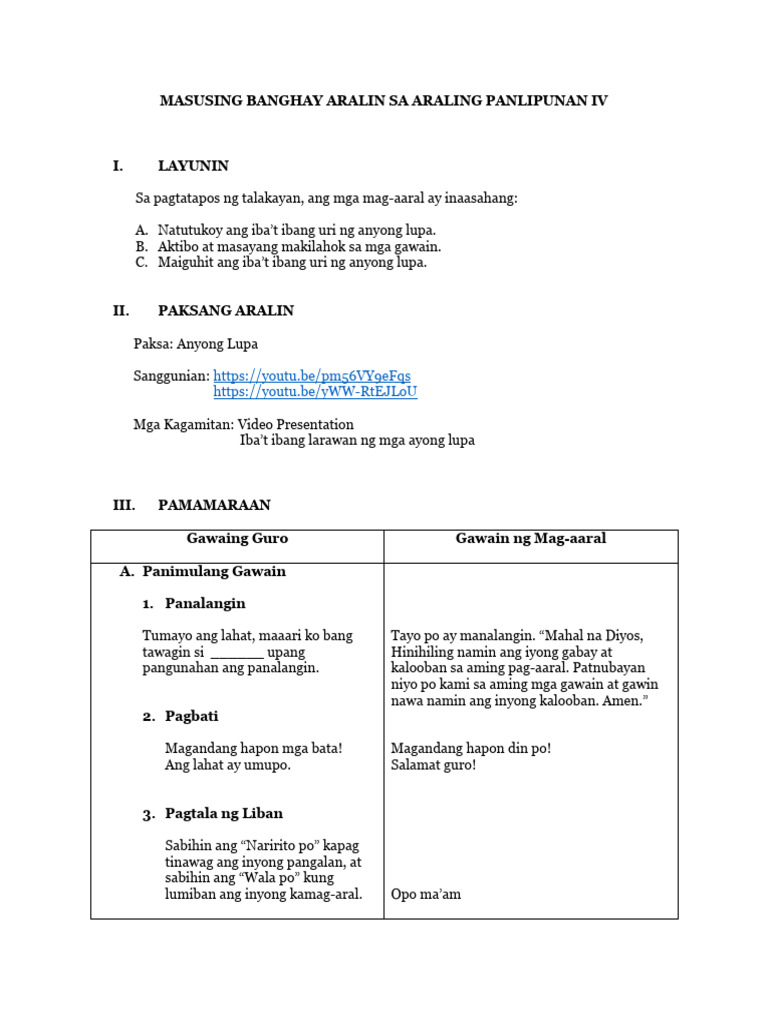 Lesson-plan-of-BEED-II | PDF