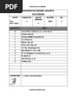 Expected Arrival List | PDF