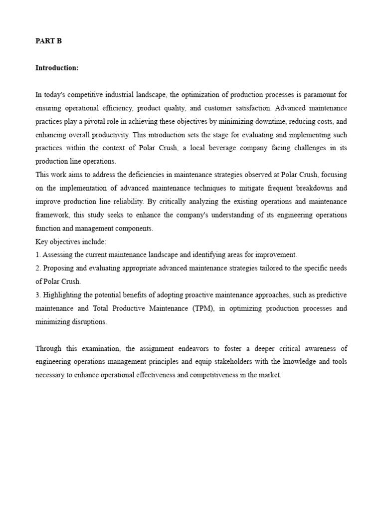 Part b | PDF | Reliability Engineering | Analytics