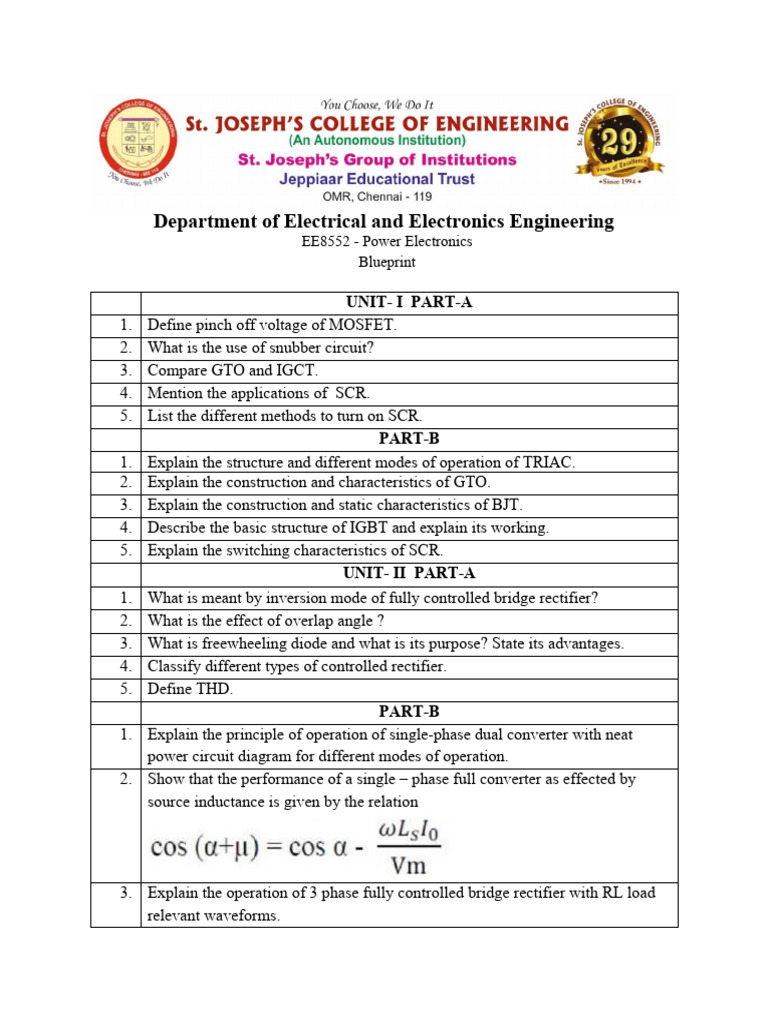 PE Blueprint Sem | PDF | Power Inverter | Power Engineering