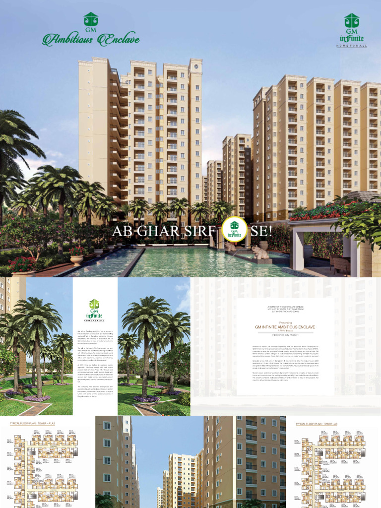 GM Ambitious Enclave Brochure | PDF