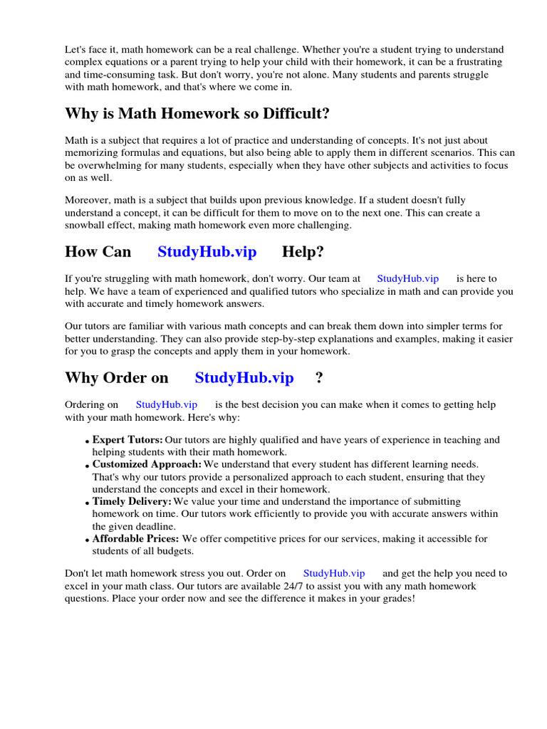 Help Me With Math Homework Answers | PDF | Mathematics | Homework