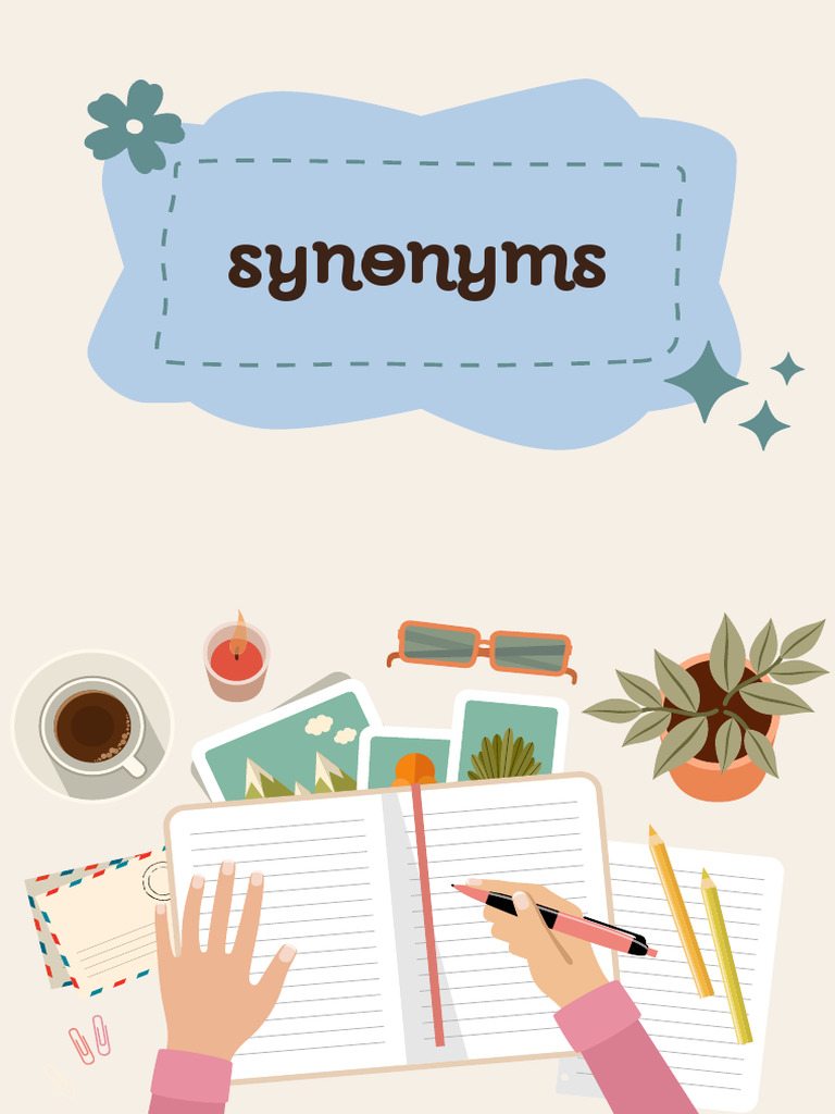 Synonyms | PDF | Behavioural Sciences