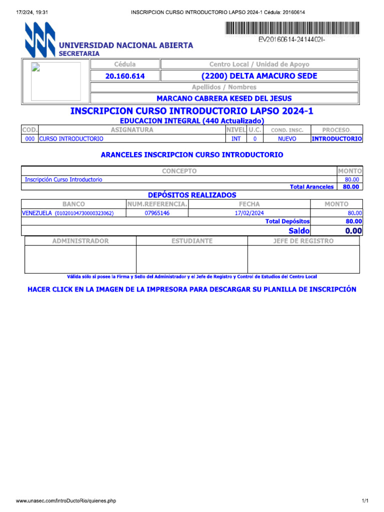 Planilla KESED | PDF