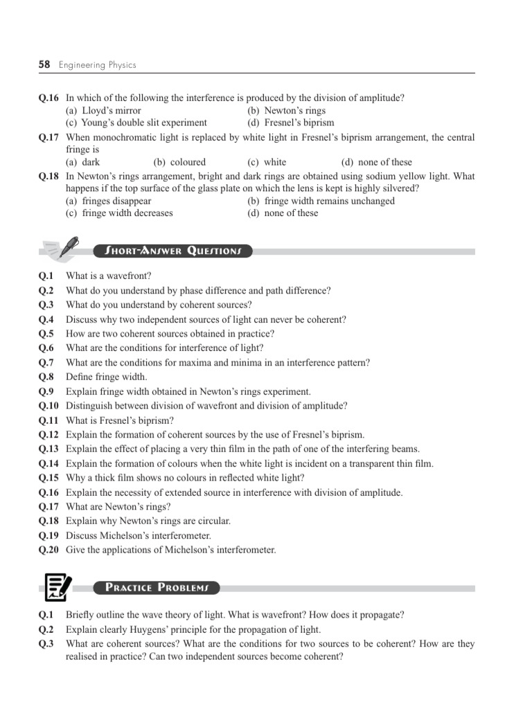 Interference Split (58 58) 20231105100344 | PDF | Coherence (Physics ...