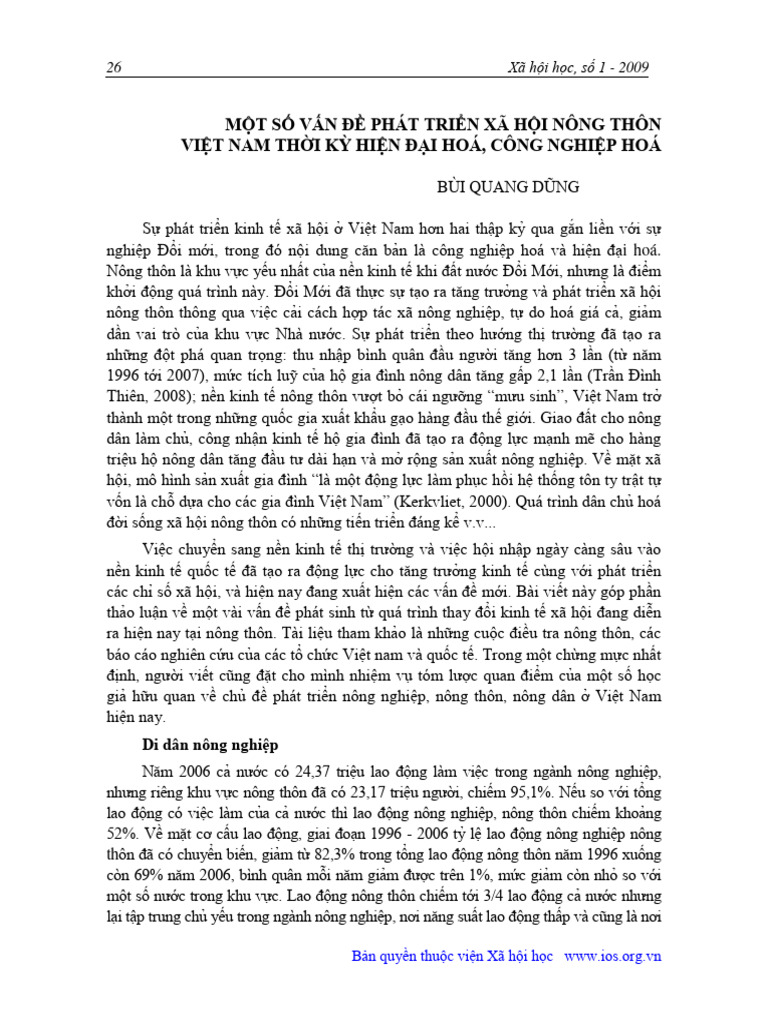 So1 2009 BuiQuangDung | PDF