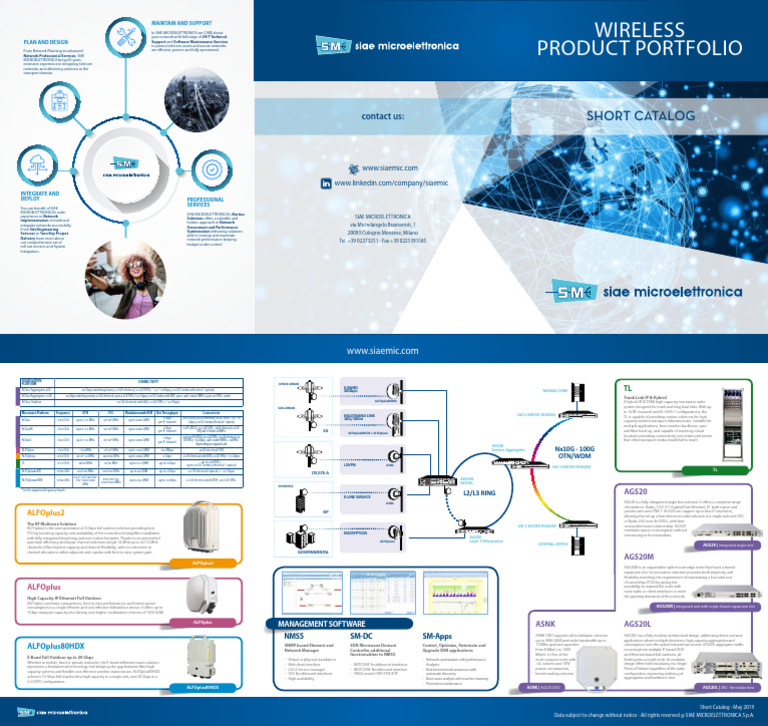 Siaemic Short Catalog | PDF | Computer Network | Ethernet