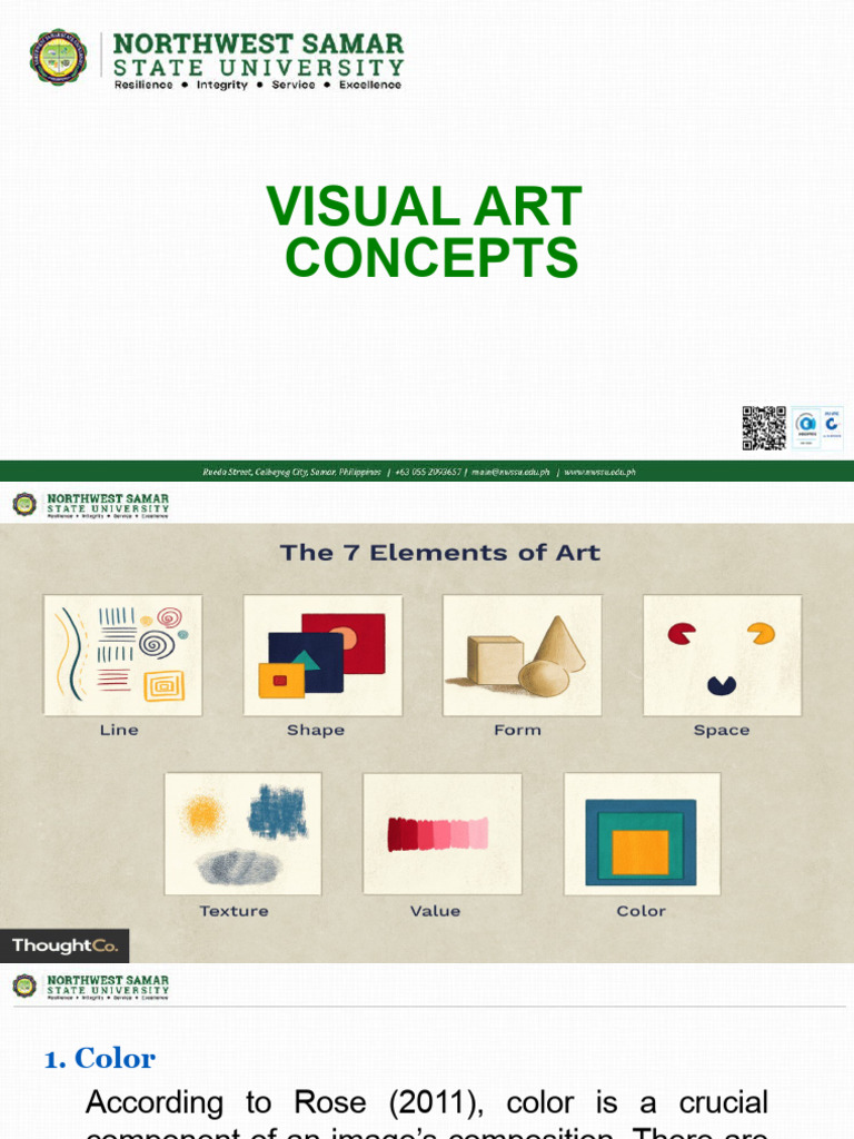 4 Visual Art Concepts | PDF | Composition (Visual Arts) | Light