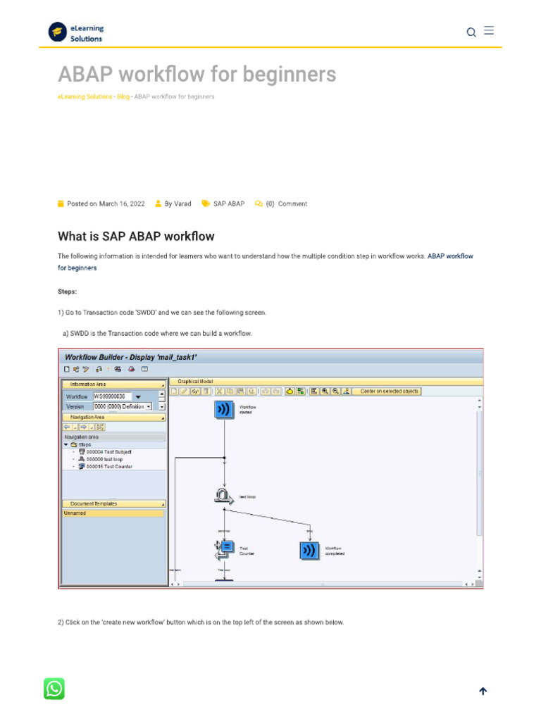 Workflow For Beginners | PDF