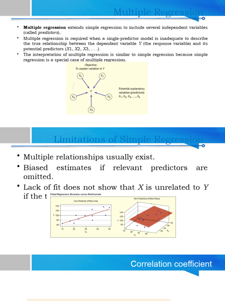 Multiple Regression | PDF | Linear Regression | Errors And Residuals