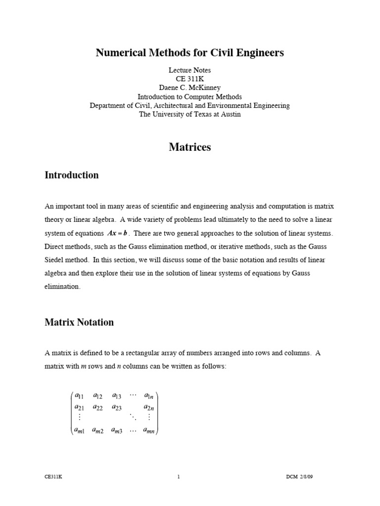 Matrices | Download Free PDF | Matrix (Mathematics) | Operator Theory