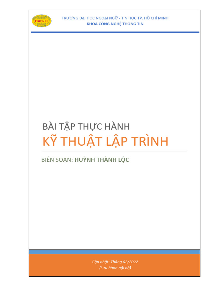 BT TH C Hành KTLT 2023 | PDF