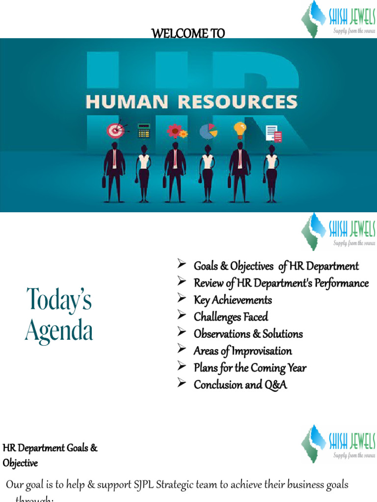 HR Department Performance Review 2023 | PDF