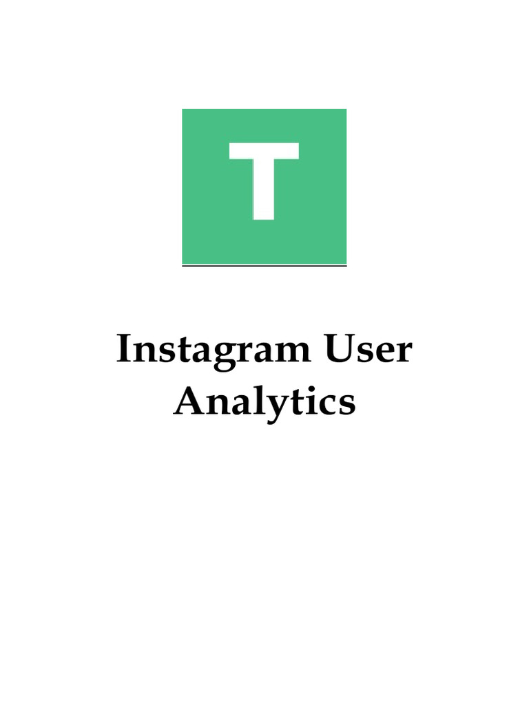 Instagram User Analytics | PDF | Databases | Sql