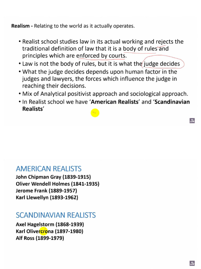 Realist School | PDF