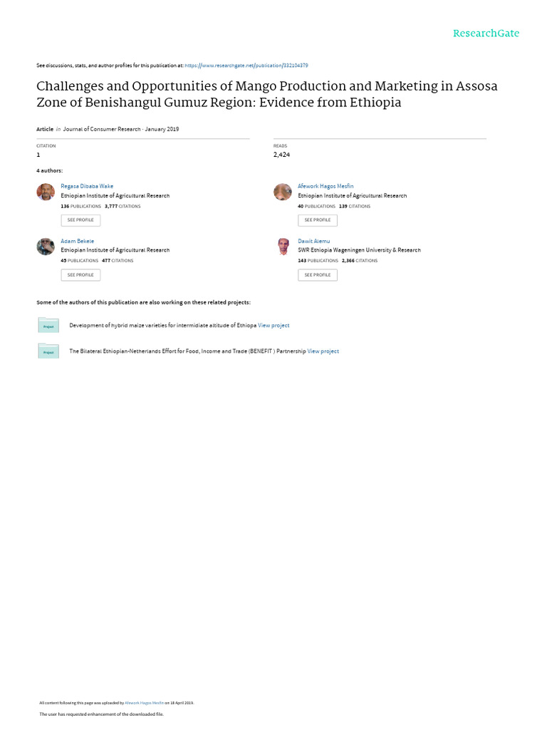 HOMESHA and Meng Worda | PDF | Agriculture | Smallholding