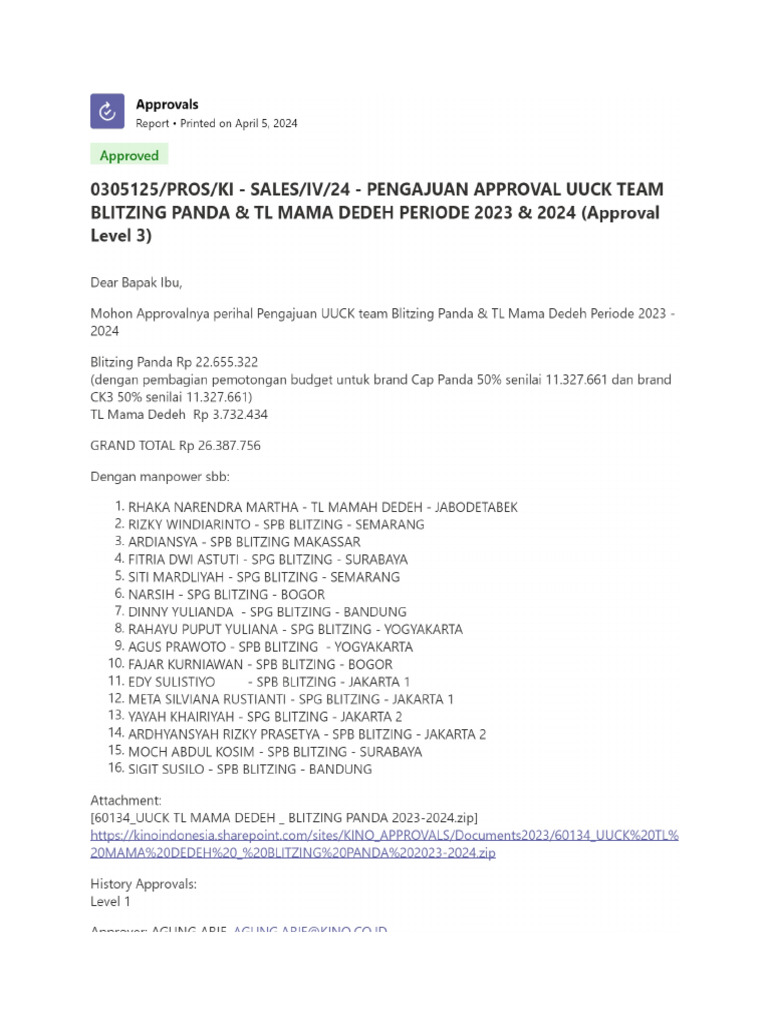 0305125+Pros+Ki - Sales+IV+24 - Pengajuan Approval Uuck Team Blitzing ...