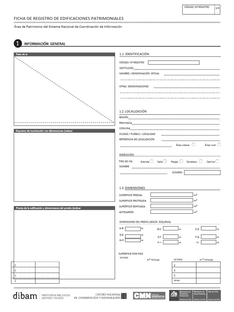 Formato Catalogacion Patrimonio Historico | Descargar gratis PDF | Albañilería | edificio