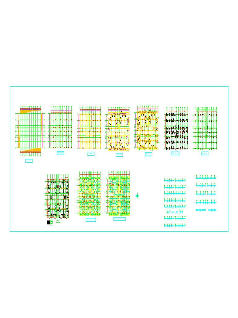 STRUCTURAL DWG-Model | PDF
