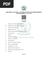 Punjab Price Control Act 2024 Summary | PDF | Search And Seizure ...