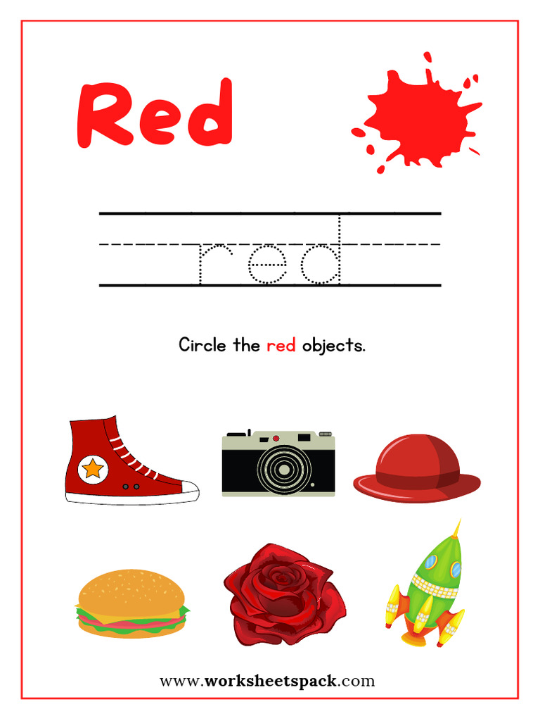Find the Red Objects | PDF