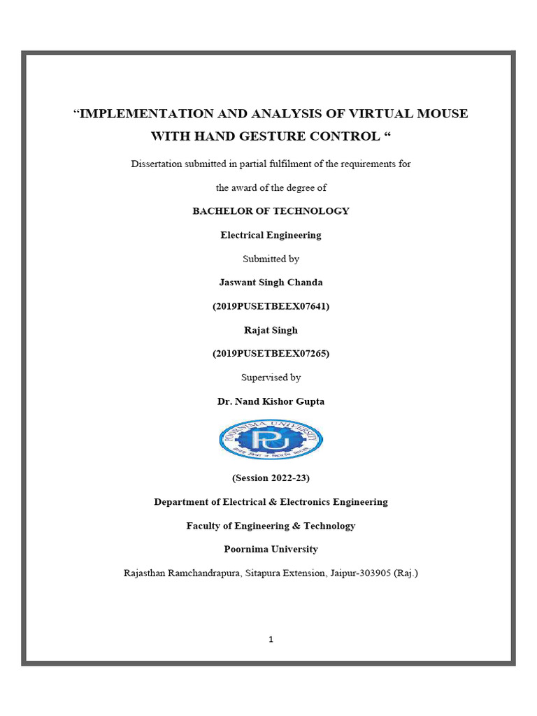 hand gesture mouse using matlab | PDF | Python (Programming Language) | Artificial Intelligence