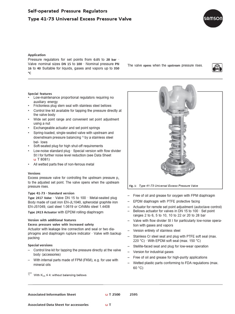 SAMSON | Download Free PDF | Valve | Gases