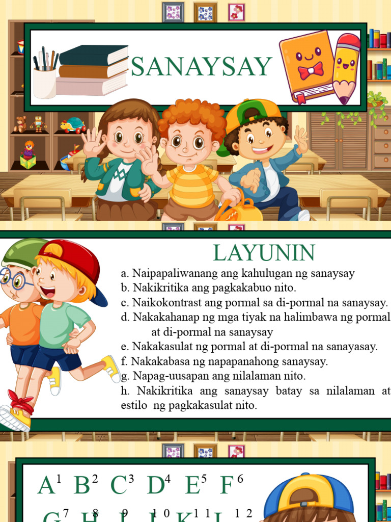 SANAYSAY PPTXXX | PDF