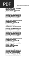 Inilah Lirik Lagu Nias PDF | PDF