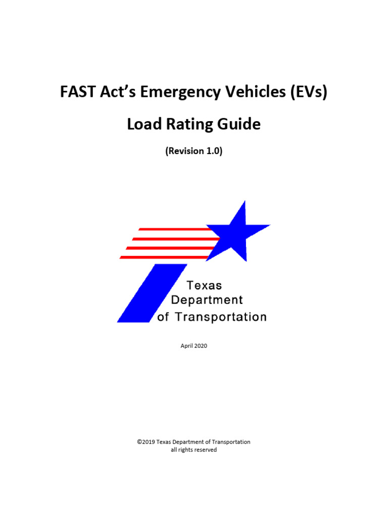 Ev Load Rating Guide | PDF | Bridge | Axle