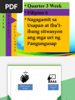 Q1 COT FIL 5 Week 9 Pamilyar at Di Pamilyar Na Salita | PDF