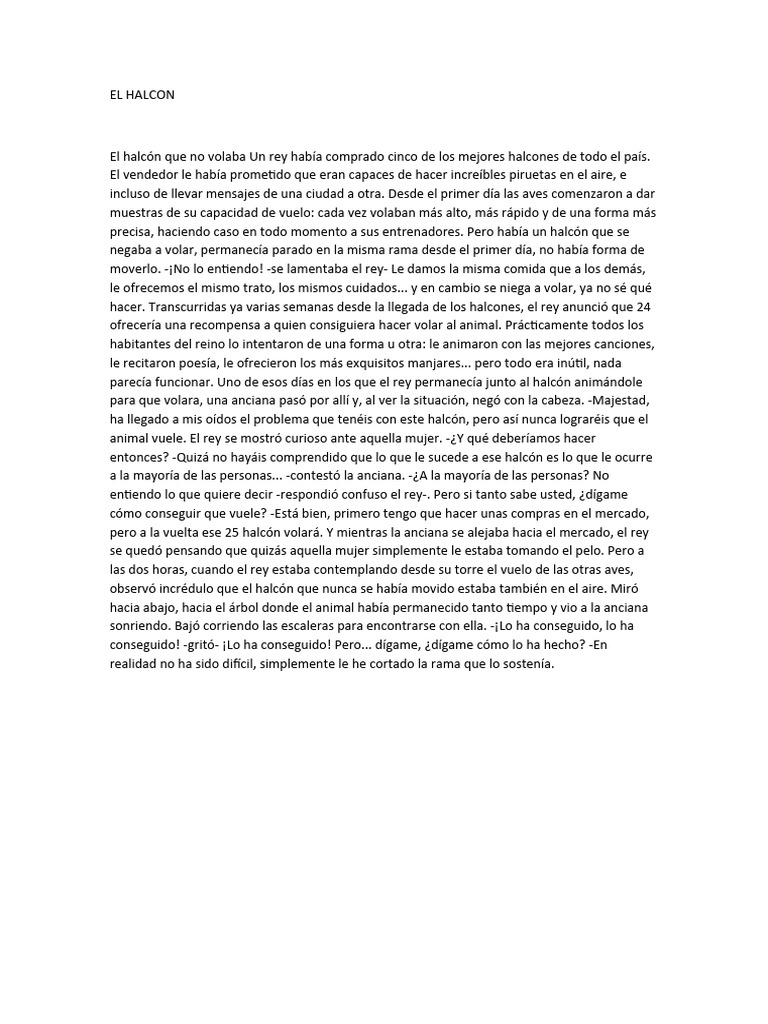 EL HALCON | PDF