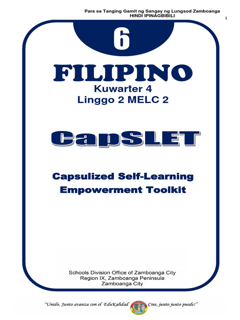 Fil6 Q4 Week 2 | PDF