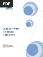 L'École des Relations Humaines expliquée | PDF | Motivation | Motivant