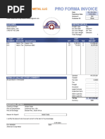 Performa Invoice Sample | PDF
