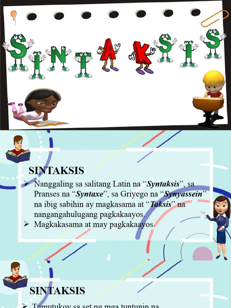 Sintaksis 1 | PDF