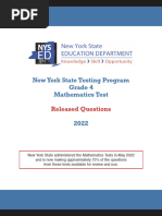 2025 NY Grade 7 Math Test Released Questions | PDF