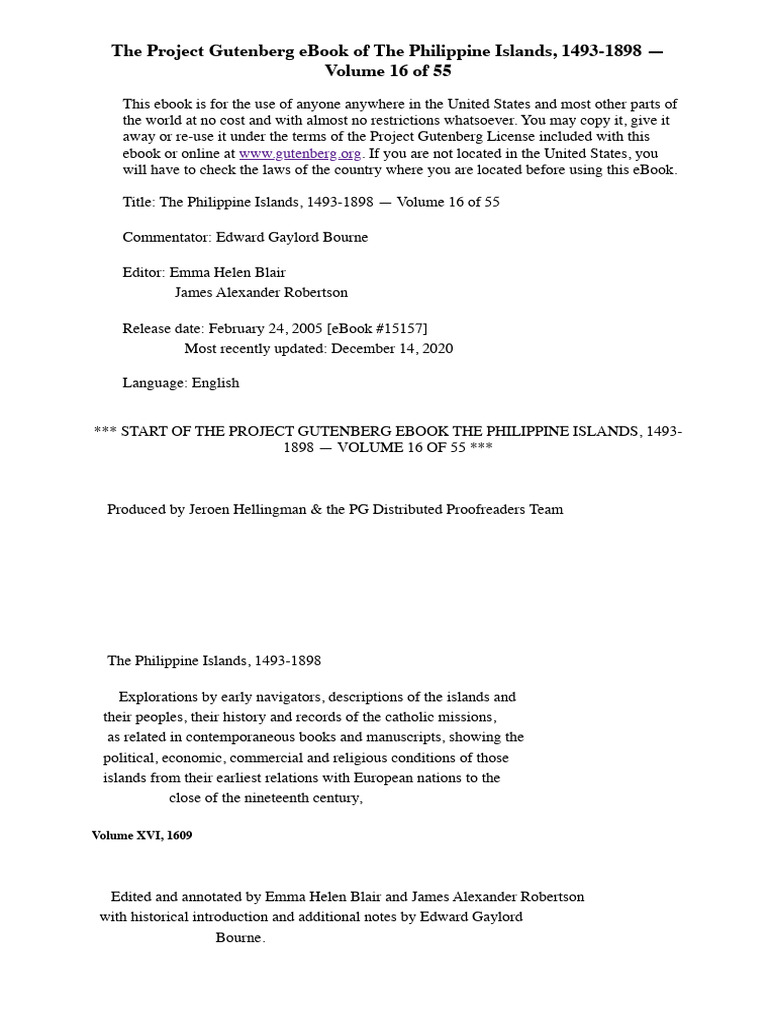 Morga 1609 | PDF | New Spain